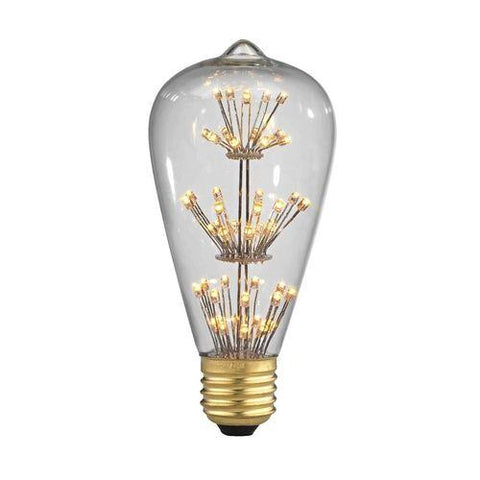 Golden Lighting Asha 7 Light Pendant in Pewter with Crushed Crystal ...